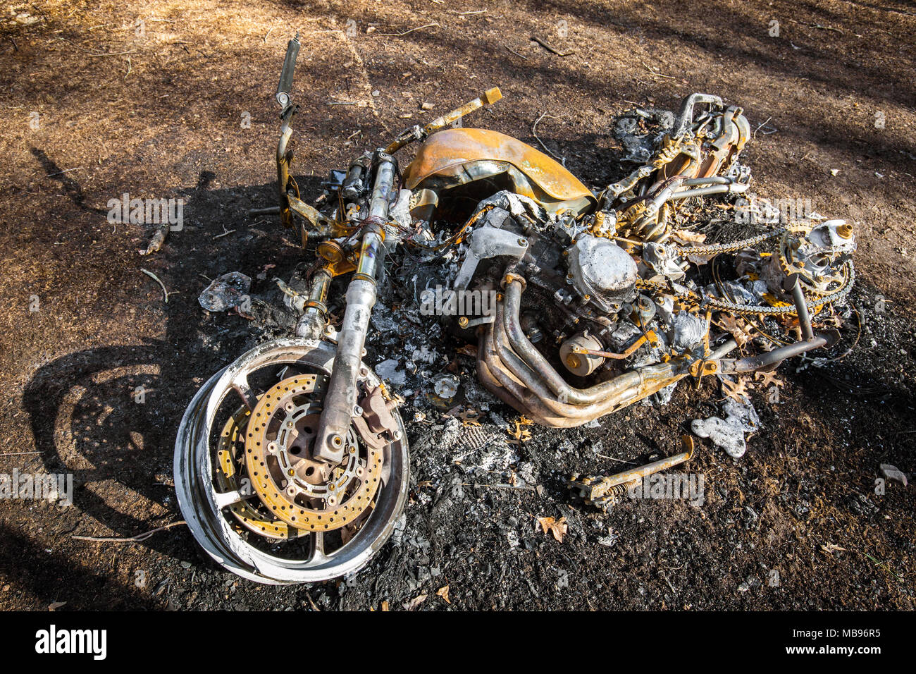 Junk motorcycle hi-res stock photography and images - Alamy