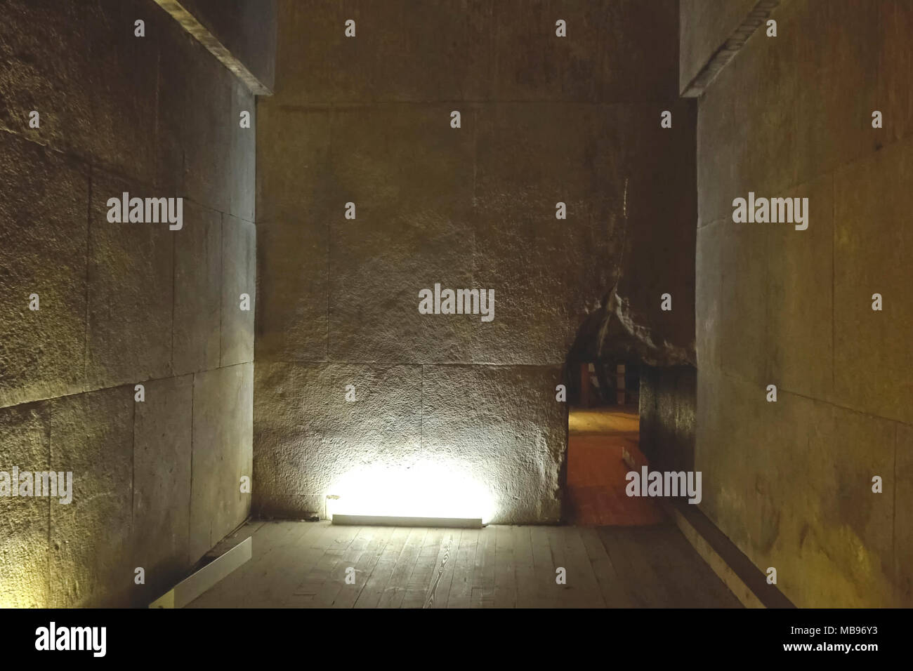 Inside the great pyramid egypt hi-res stock photography and images - Alamy