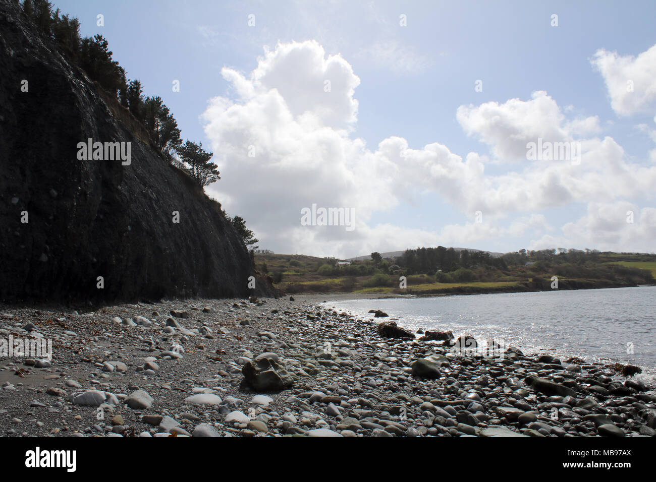 Rugged beauty rocky beach waves hi-res stock photography and images - Alamy