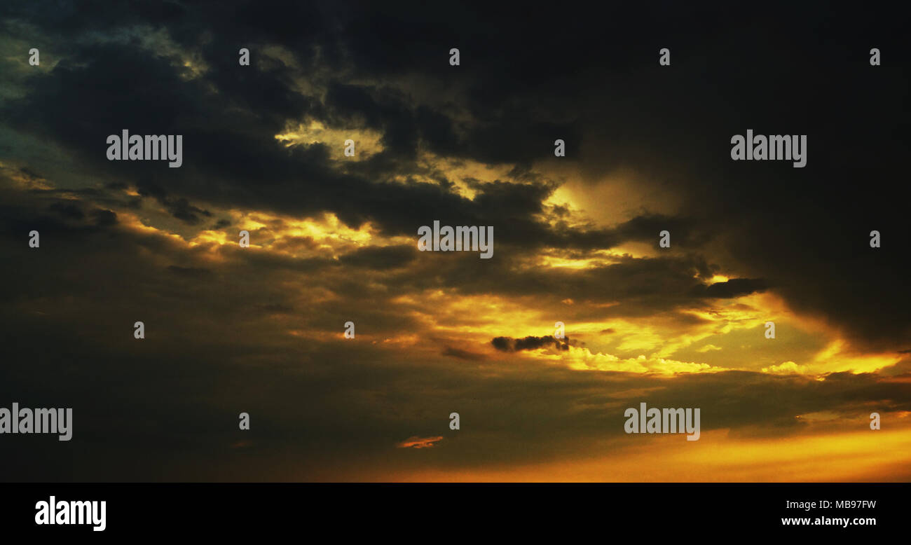 The sky outside my bedroom window Stock Photo - Alamy