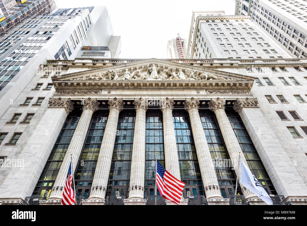 Stock Market Building Nyc High Resolution Stock Photography and Images - Alamy