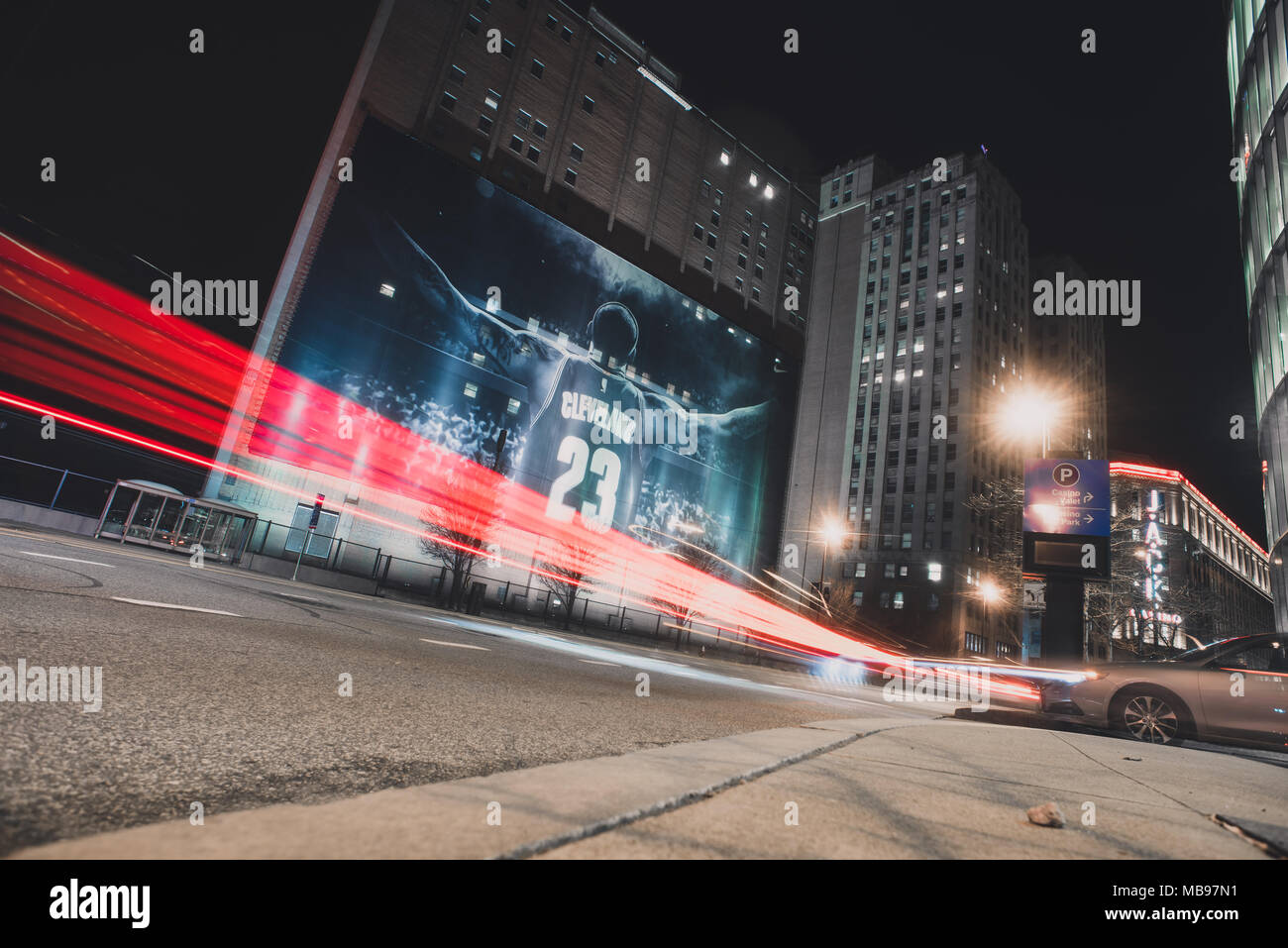 LeBron James Banner Stock Photo - Alamy