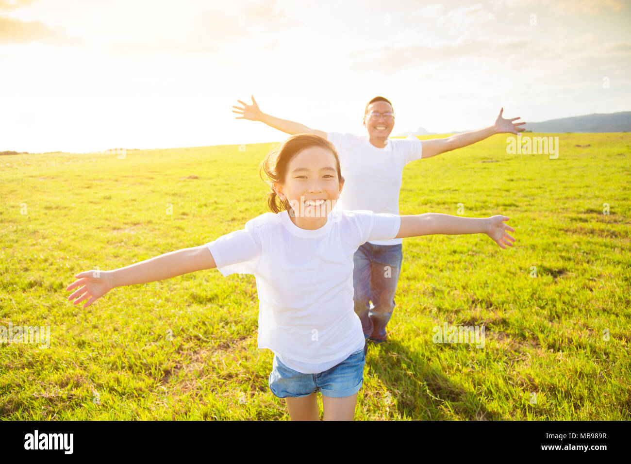 Young chinese father daughter on hi-res stock photography and images ...
