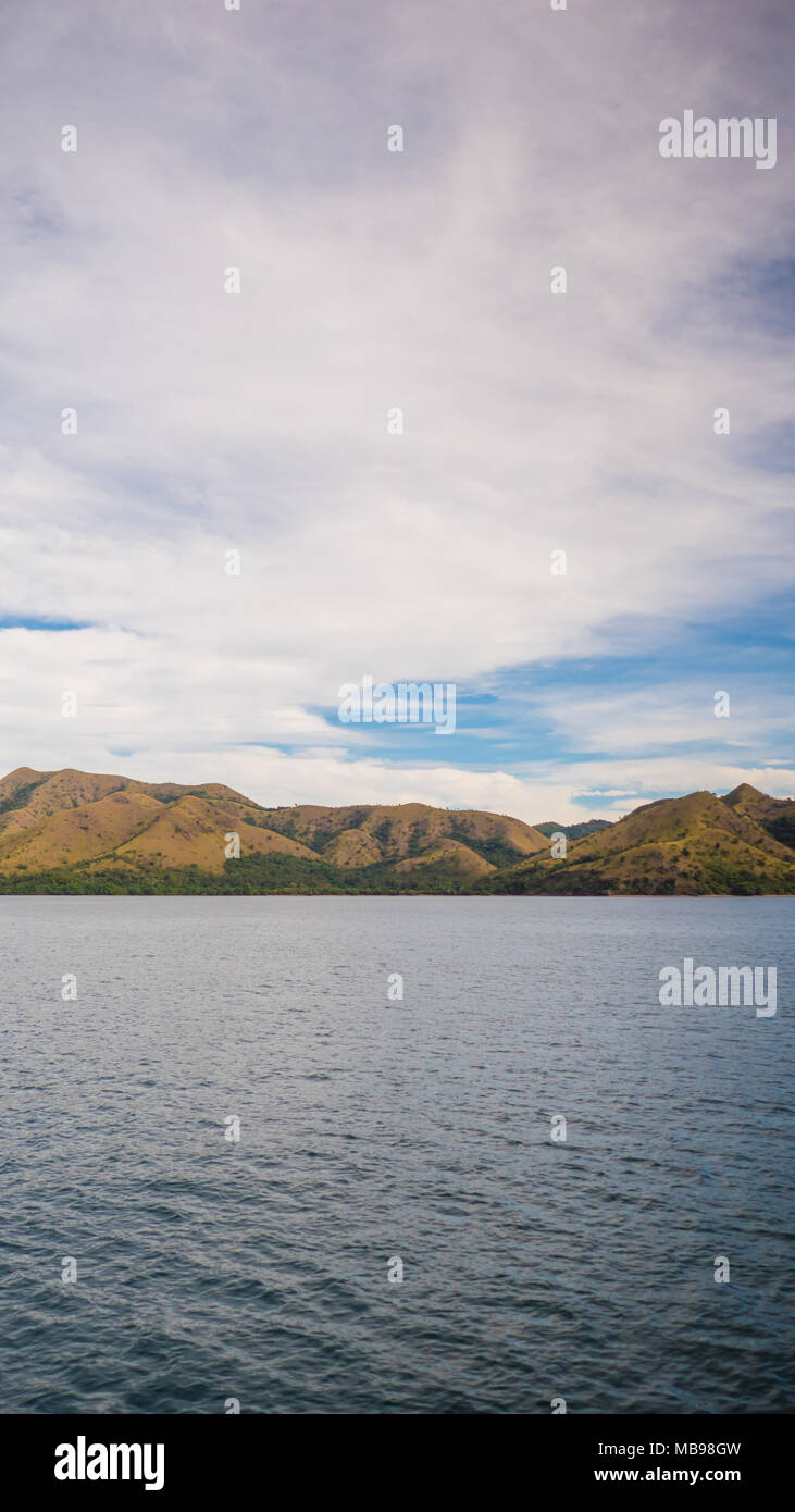 The hills of Busuanga Island. Philippines. Coron. Palawan Stock Photo ...