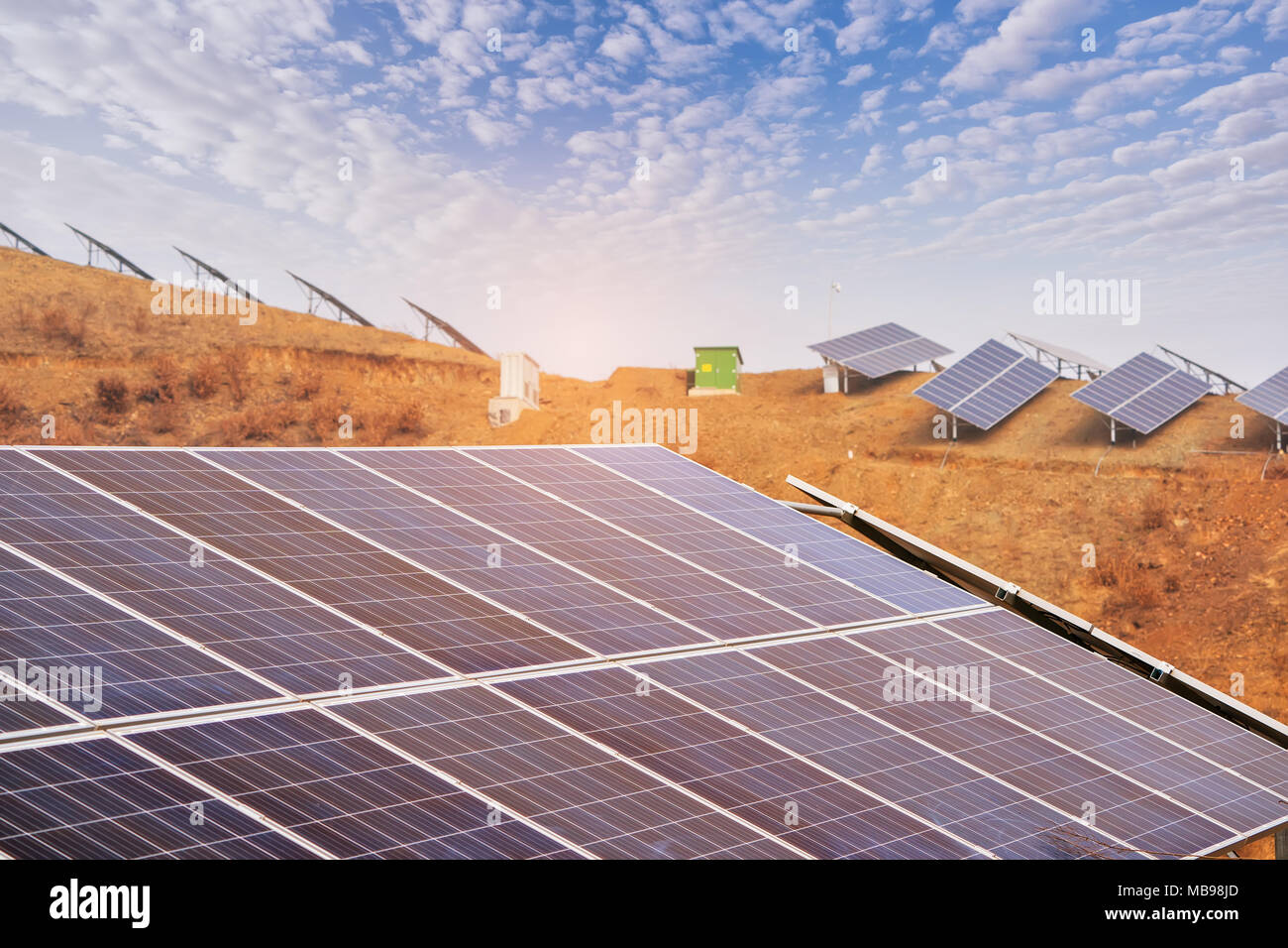 Solar energy modern electric power production technology renewable ...