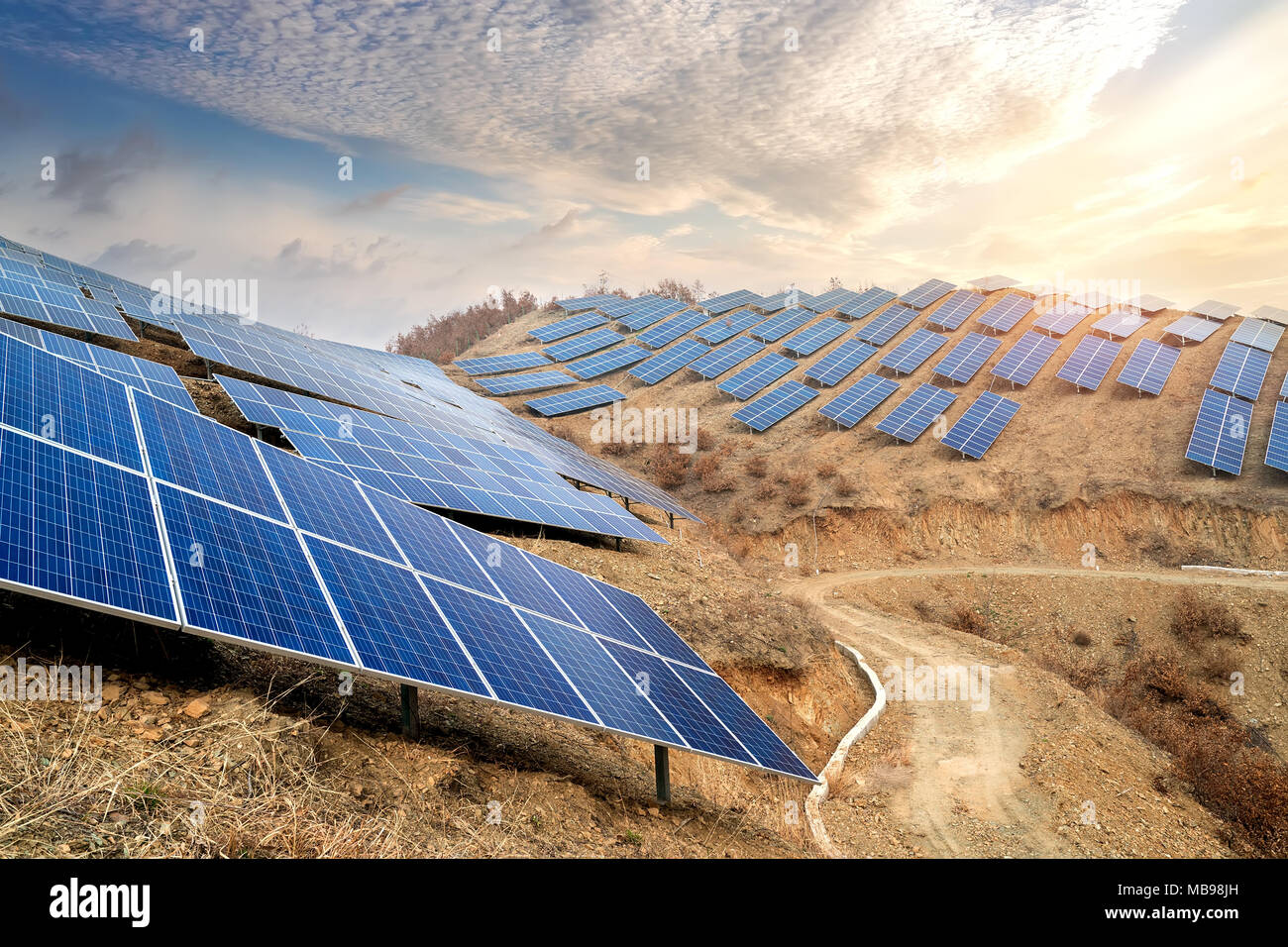 Solar energy modern electric power production technology renewable ...