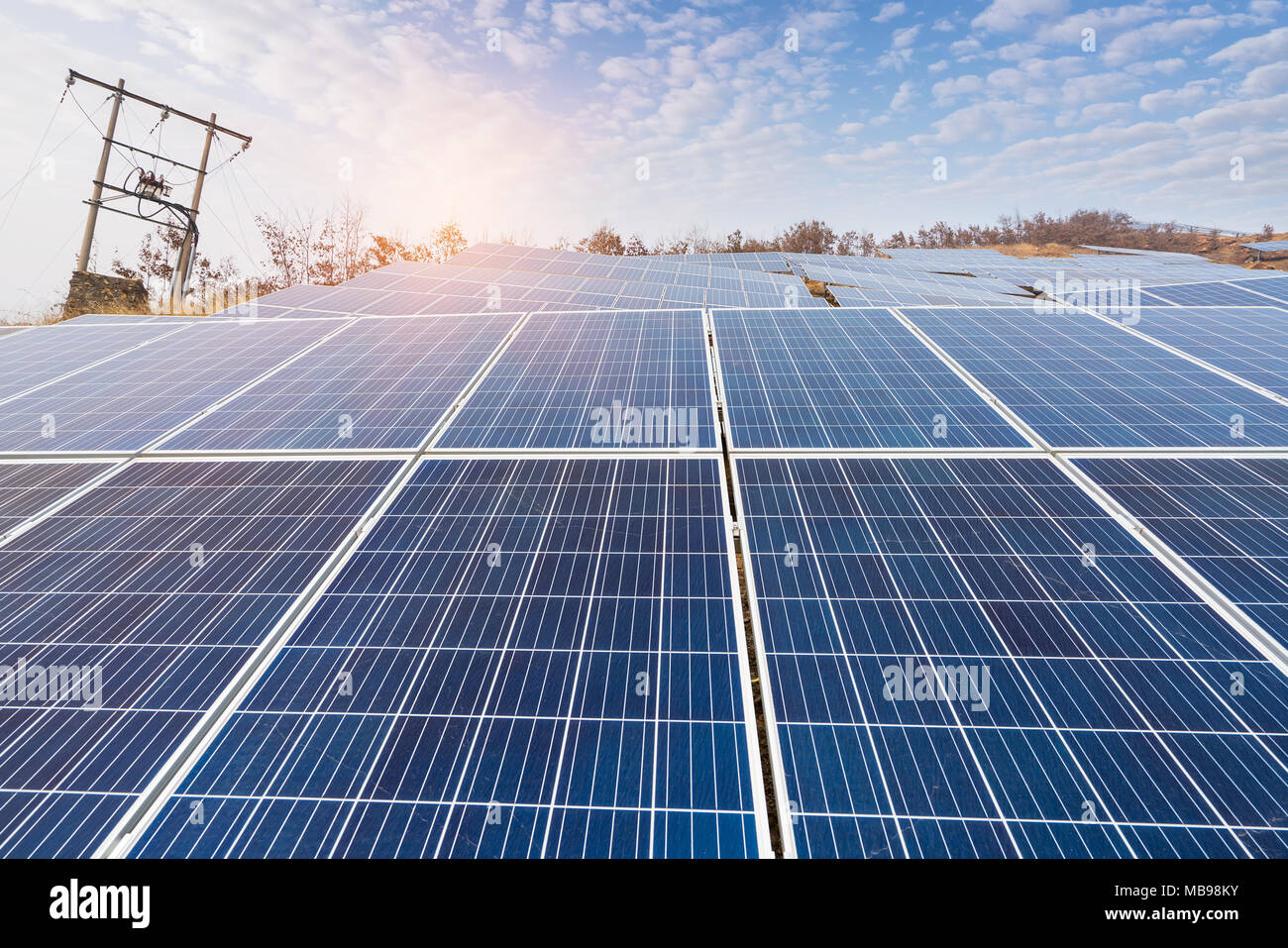 Solar energy modern electric power production technology renewable ...