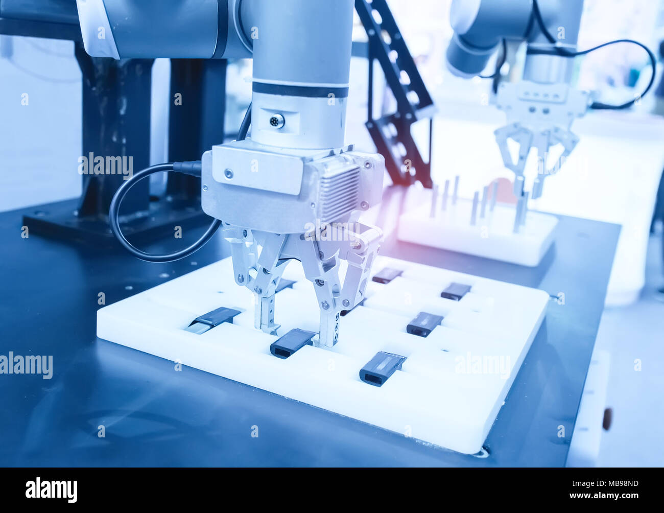 Robotic and Automation system control application on automate robot arm ...