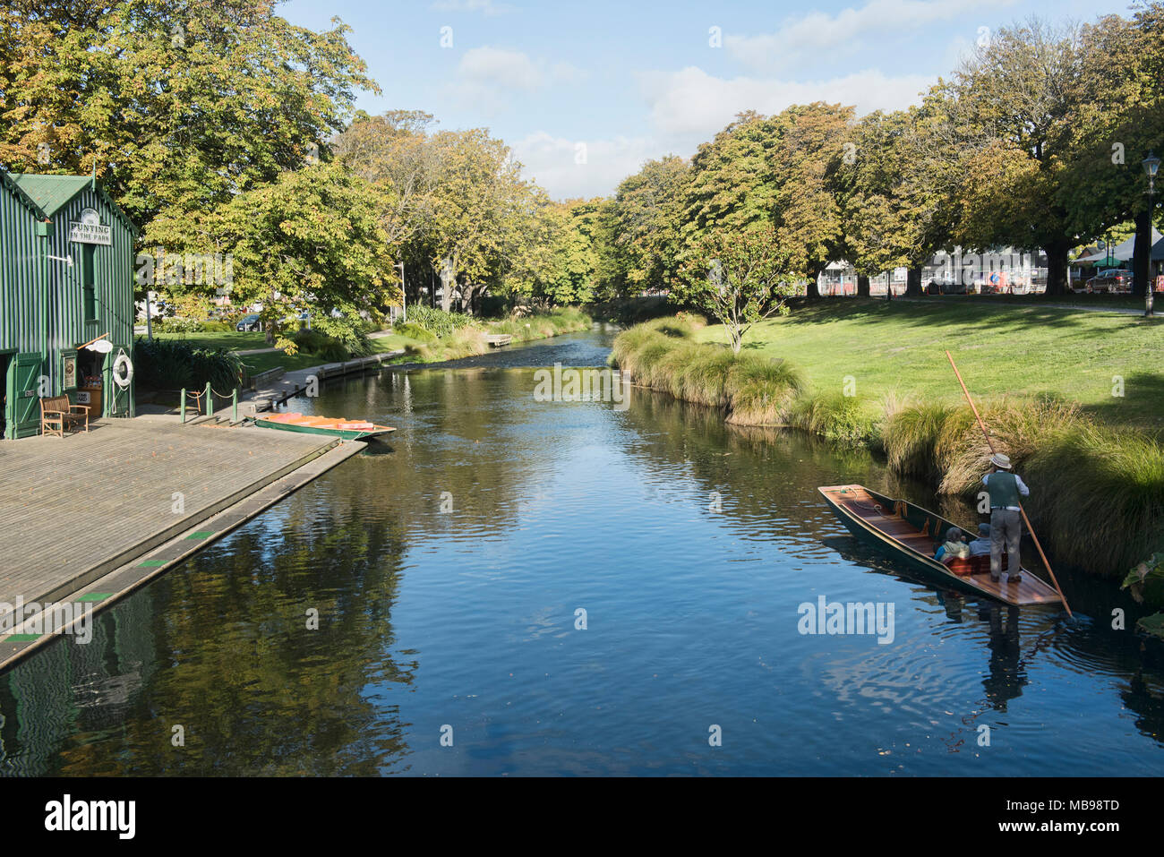 Avon River Christchurch New Zealand
