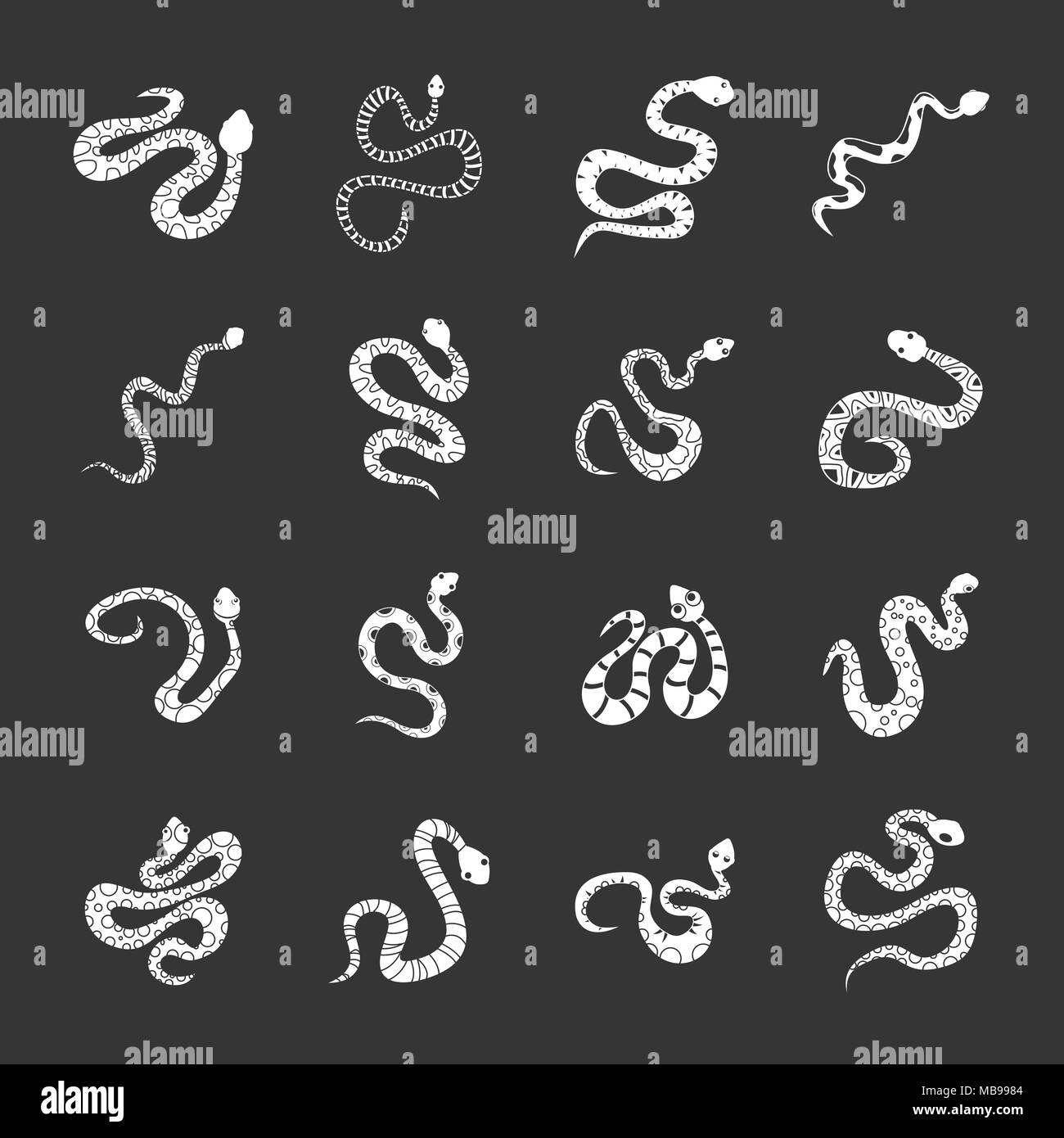 Python slither Stock Vector Images - Alamy