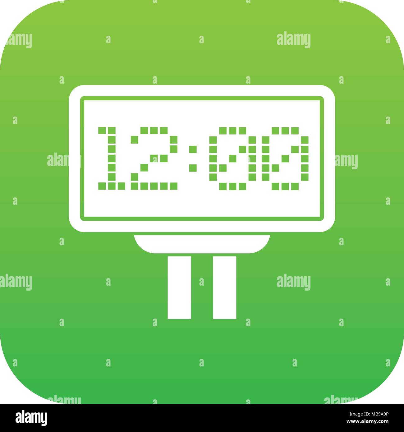 Digital scoreboard horizontal Stock Vector Images - Alamy