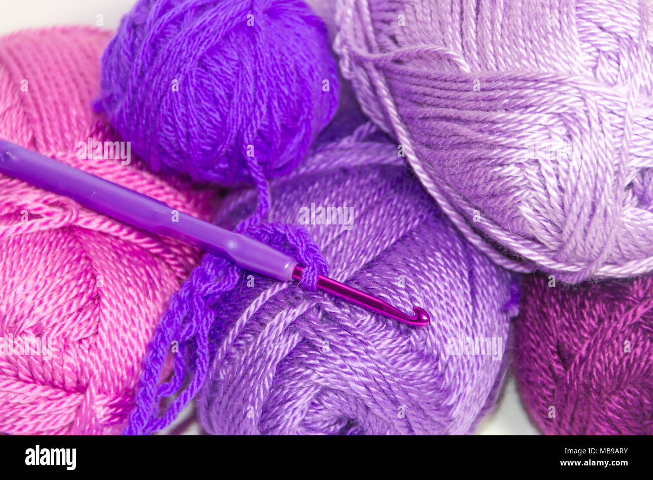 Violet needles hi-res stock photography and images - Alamy
