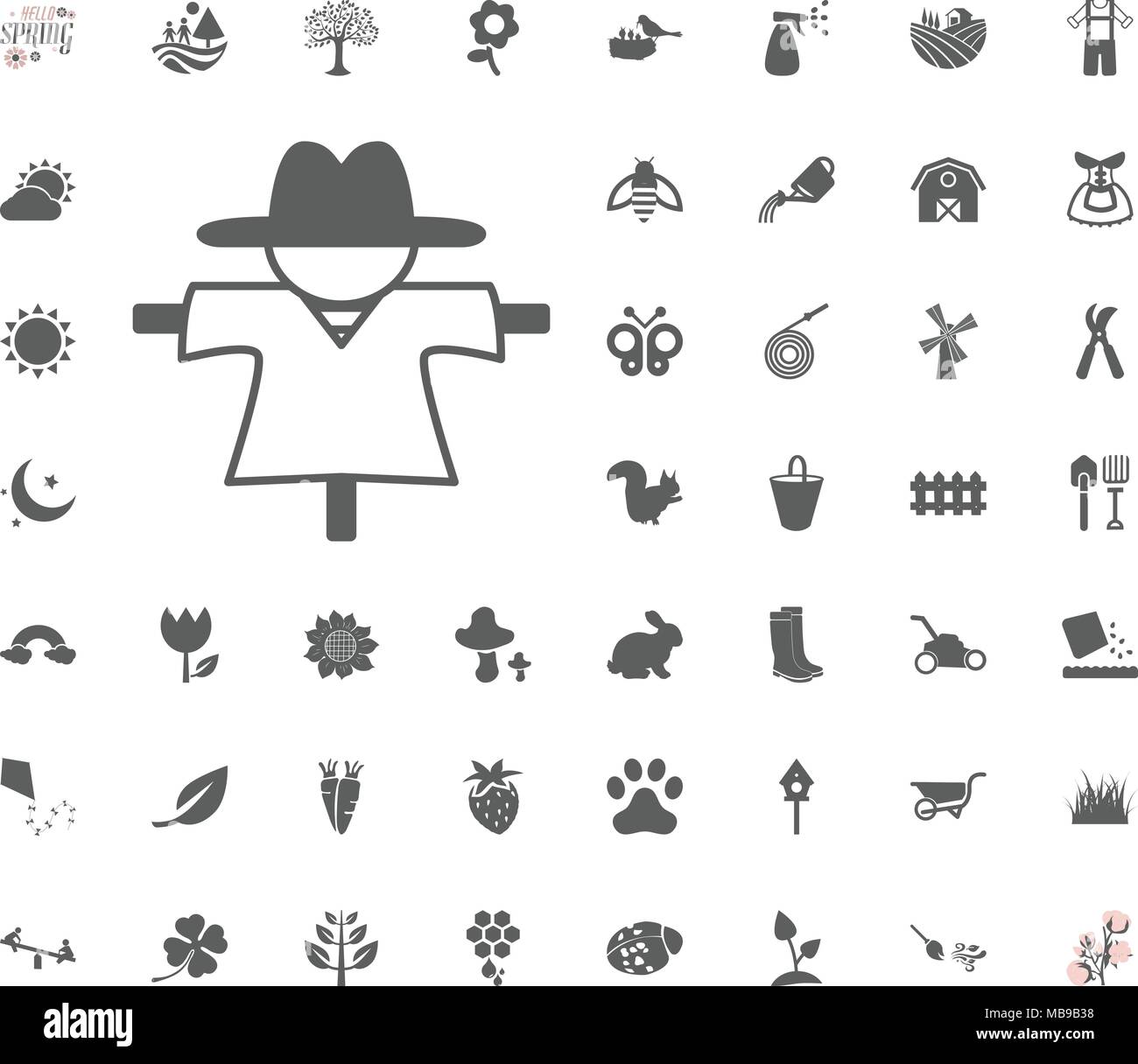 Rainbow scarecrow hi-res stock photography and images - Alamy