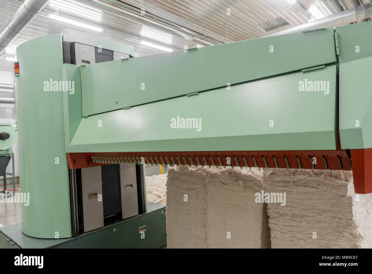 carding machine in spinning workshop. equipment and technologies at the ...