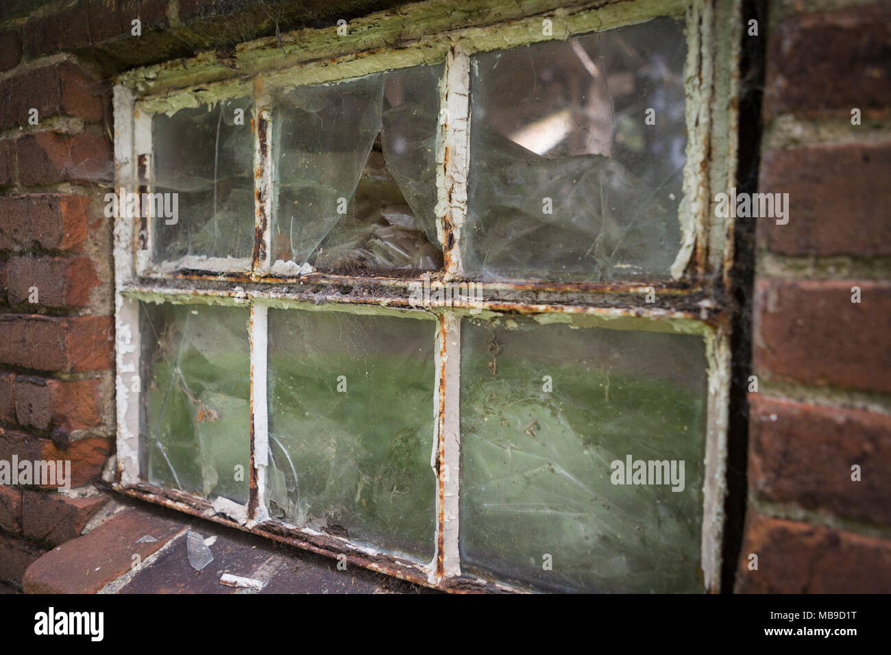 Old vintage metal window of a barn in the Netherlands Stock Photo - Alamy