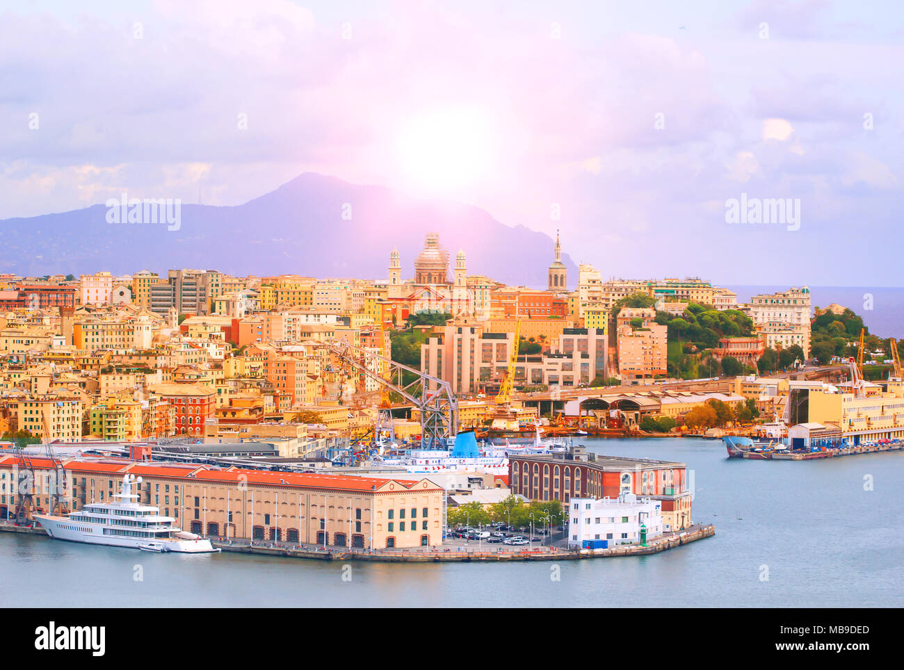 Genova district angle hi-res stock photography and images - Alamy