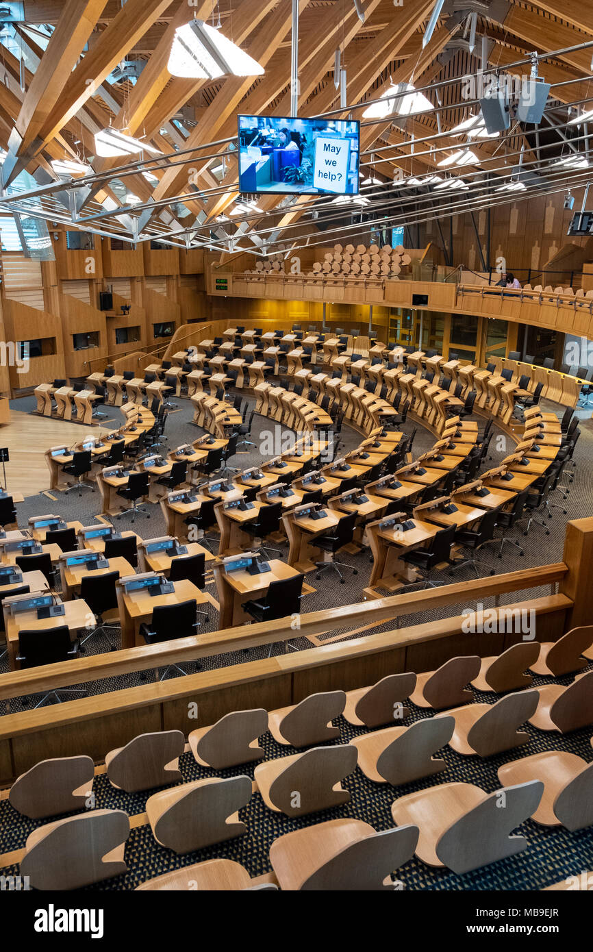 Scottish parliament building interior hi-res stock photography and ...