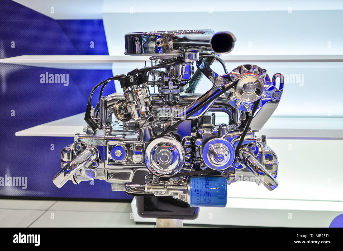 Subaru car engine hi-res stock photography and images - Alamy