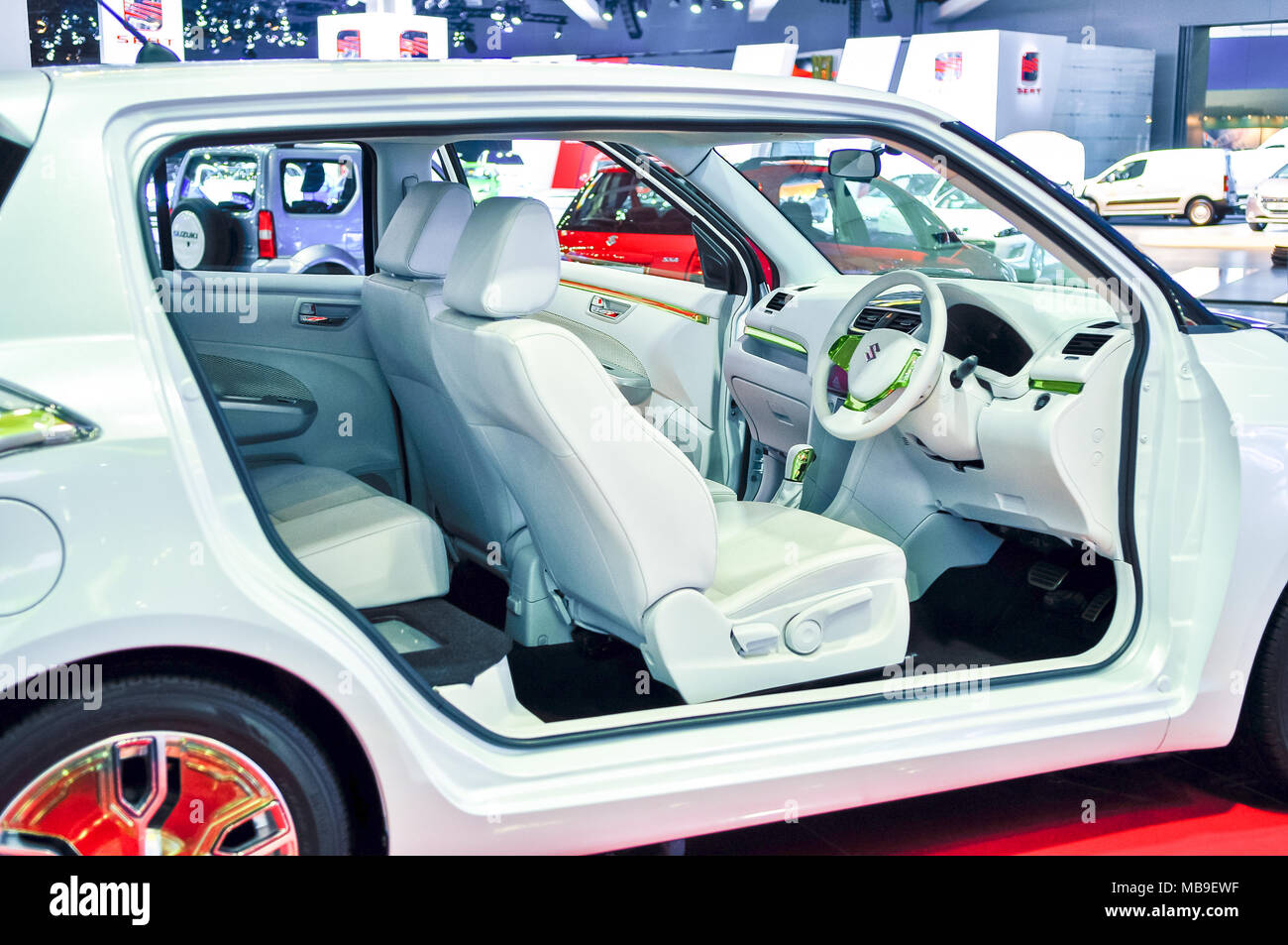 Russia, Moscow, Expocentre, 29 August - 9 September 2012: Suzuki Swift ...