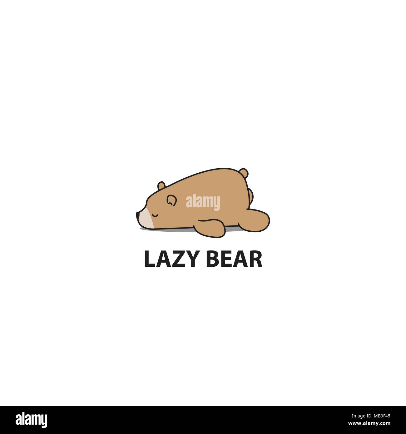 Vector logo lazy hi-res stock photography and images - Alamy