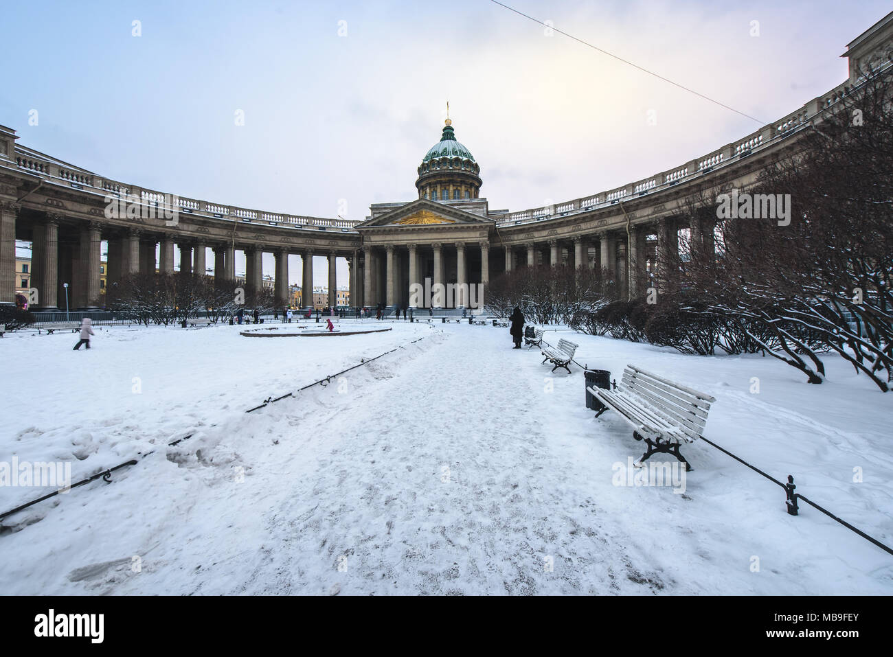 Kazan Cathedral, St. Petersburg, Russia Stock Photo - Alamy