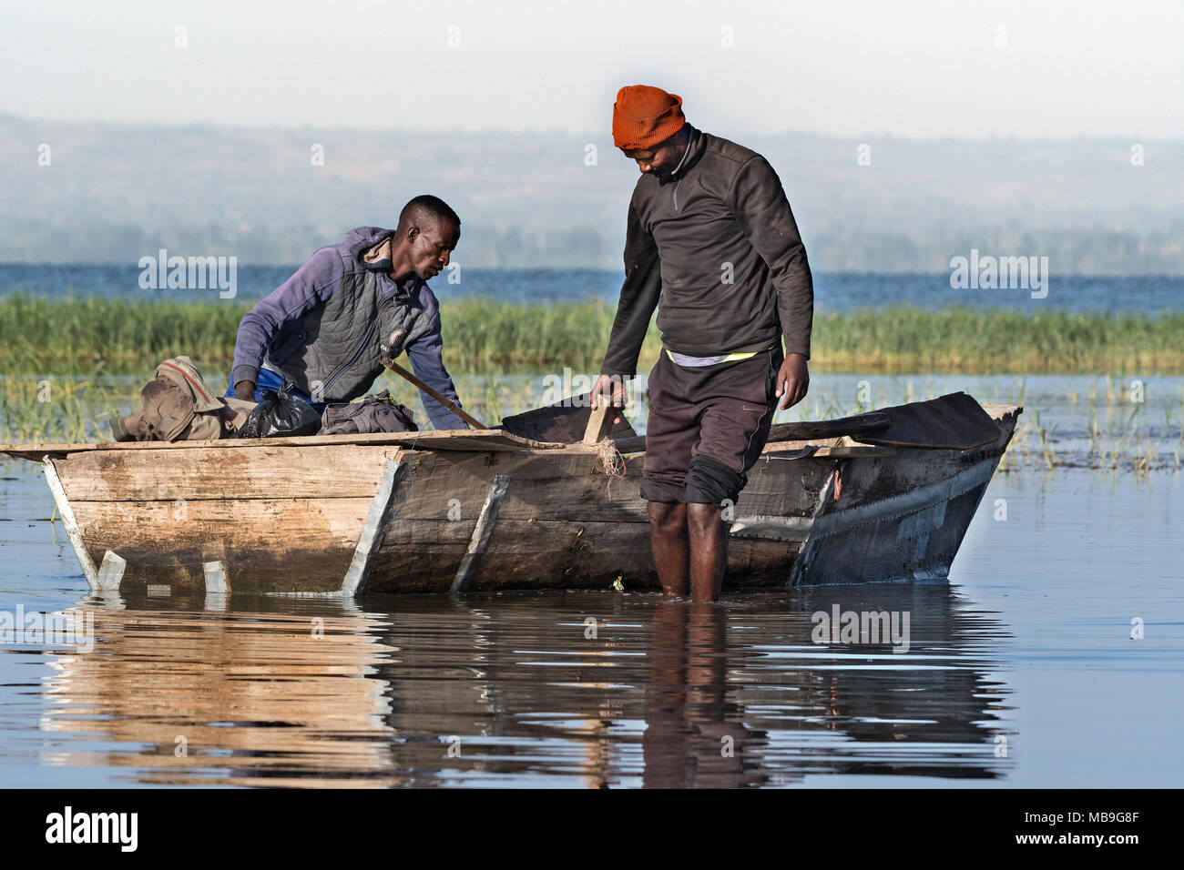 fishers, lake Awasa, Ethiopia Stock Photo - Alamy