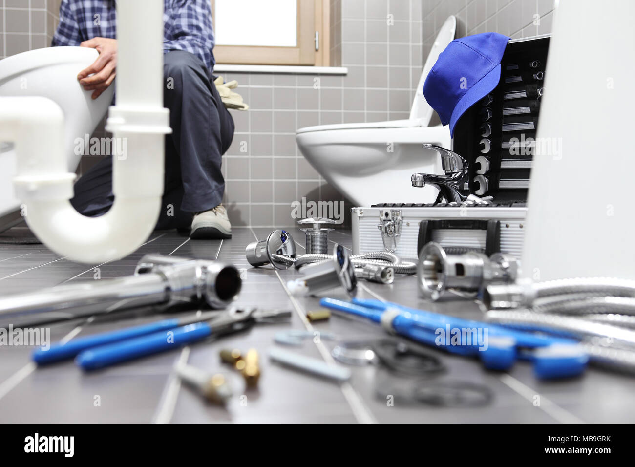 Plumber work hi-res stock photography and images - Alamy
