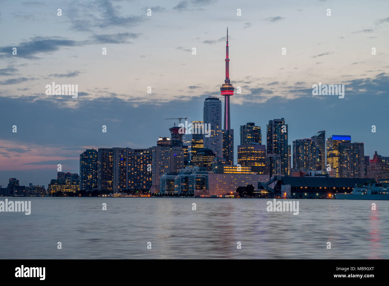 Skyline of Toronto in Canada Stock Photo - Alamy
