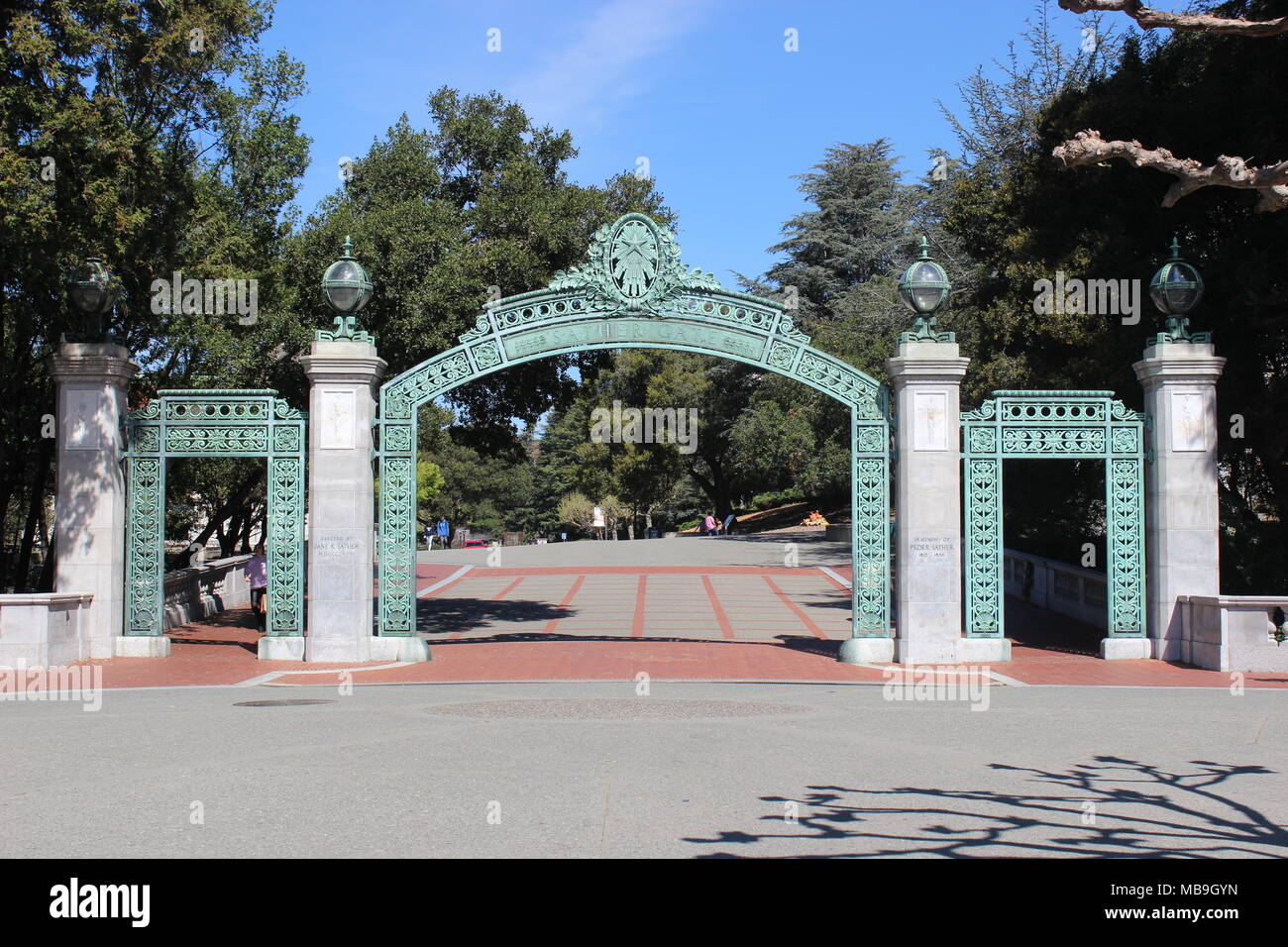 Sather Gate, University of California, Berkeley Stock Photo - Alamy