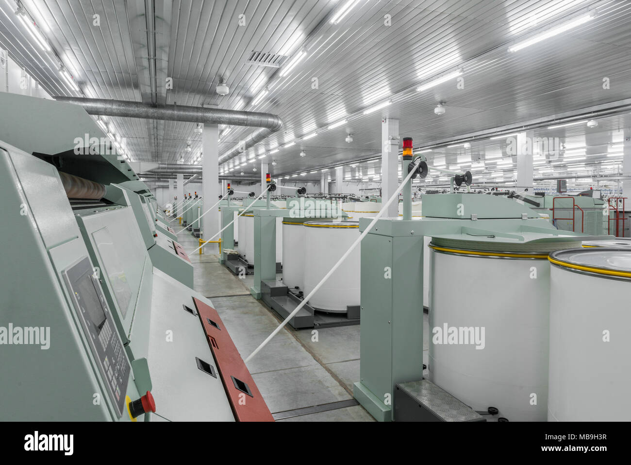 Cotton manufacturing plant hi-res stock photography and images - Alamy