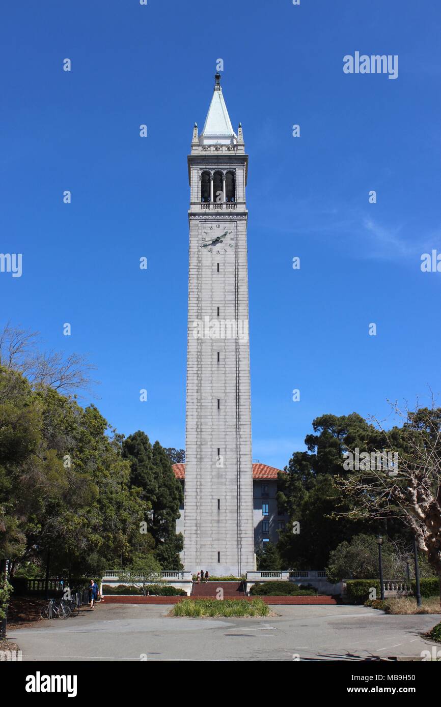 Campanile tower university california berkeley hi-res stock photography ...