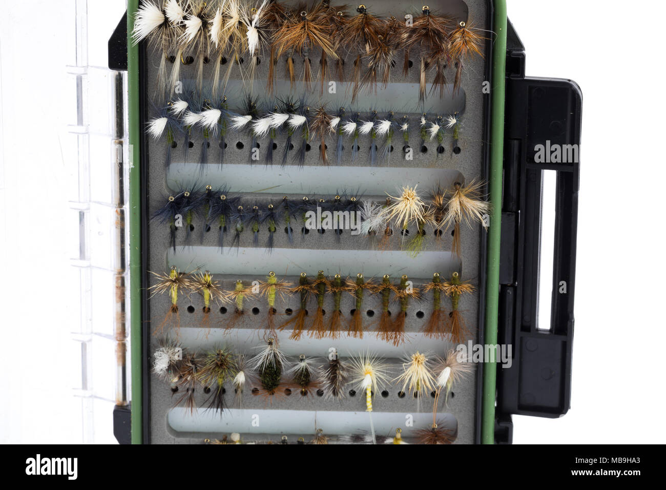 Dry Fly Box Case Stock Photo - Alamy