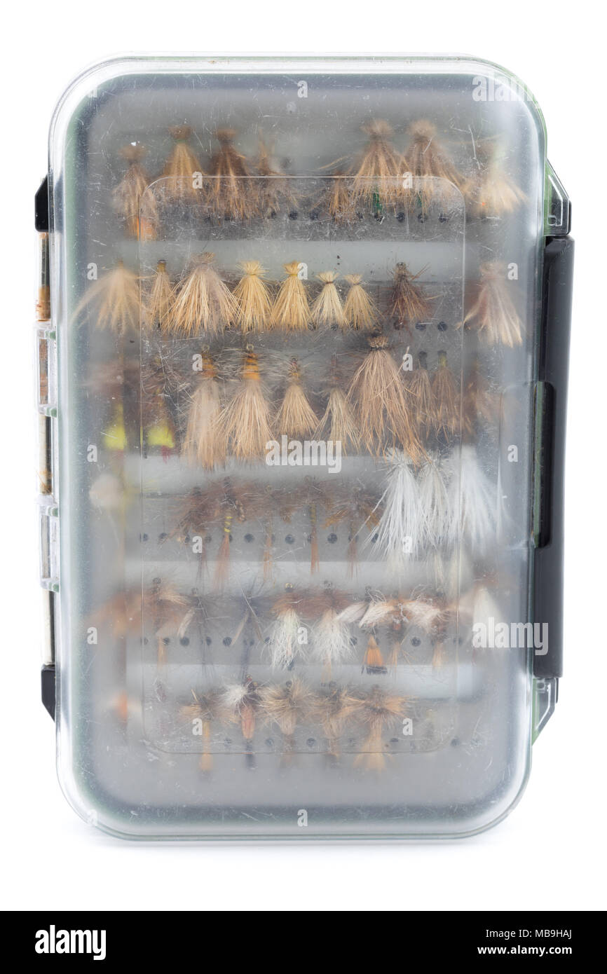 Dry Fly Box Case Stock Photo - Alamy