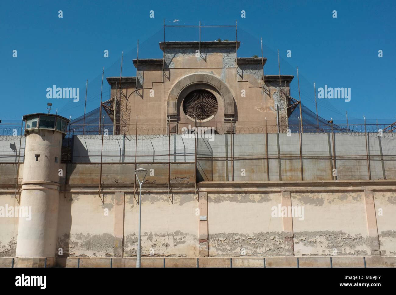 La modelo prison in central barcelona, closed in doors in july 2017 ...