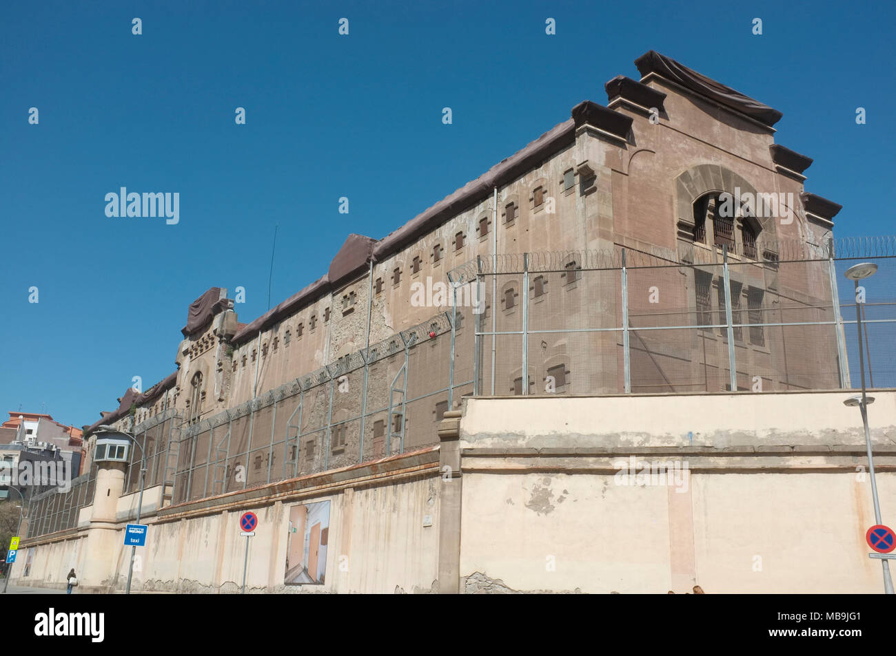 La modelo prison in central barcelona, closed in doors in july 2017 ...