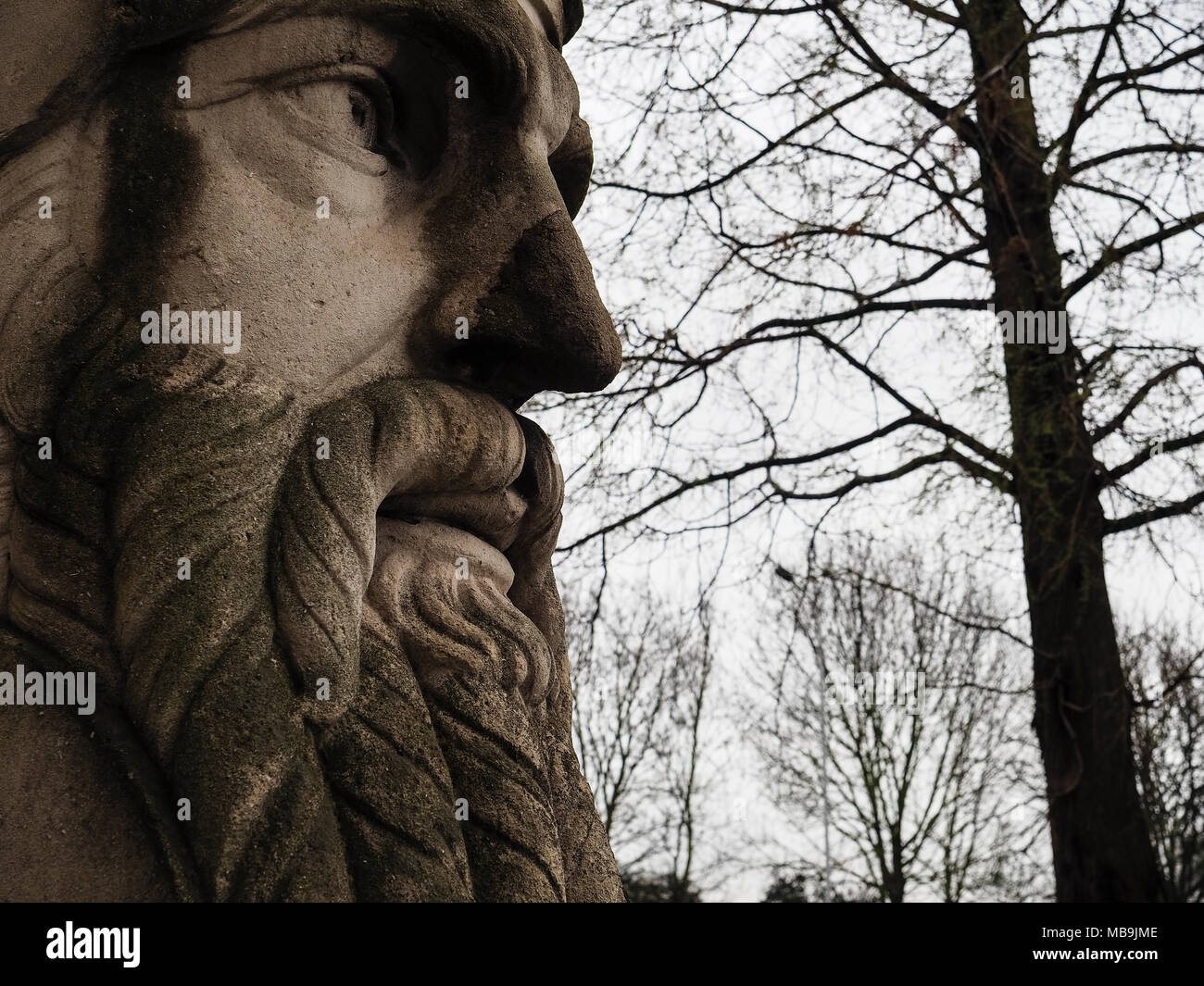 Old Father Thames Stock Photo - Alamy