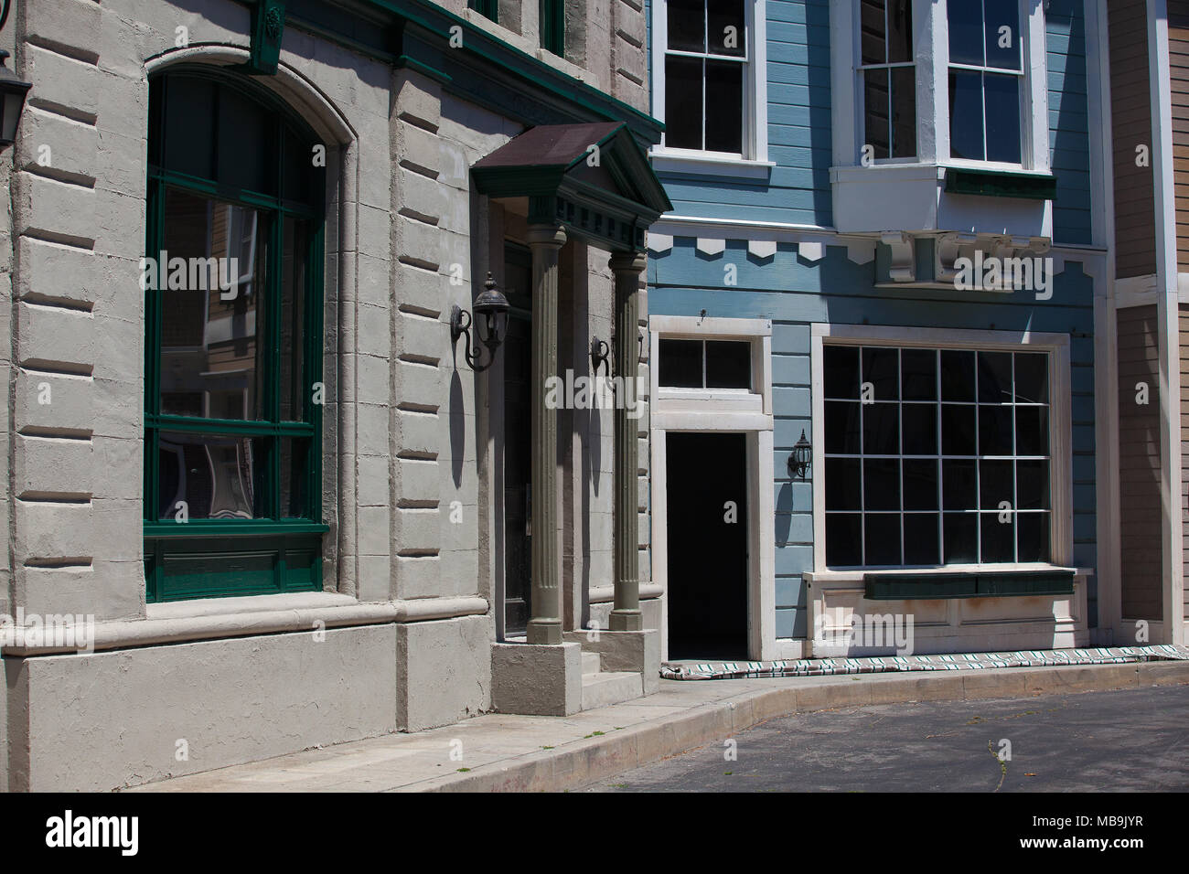 Movie set backlot studio hi-res stock photography and images - Alamy