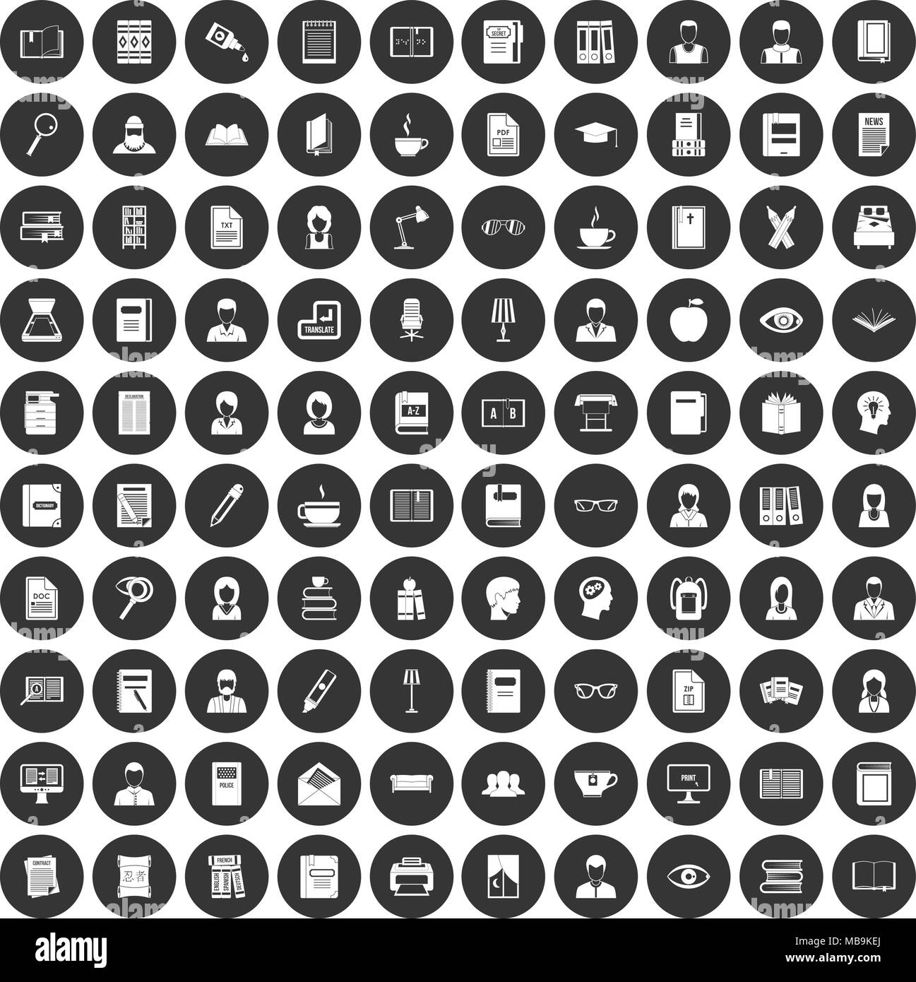 Bookcase reader Black and White Stock Photos & Images - Alamy