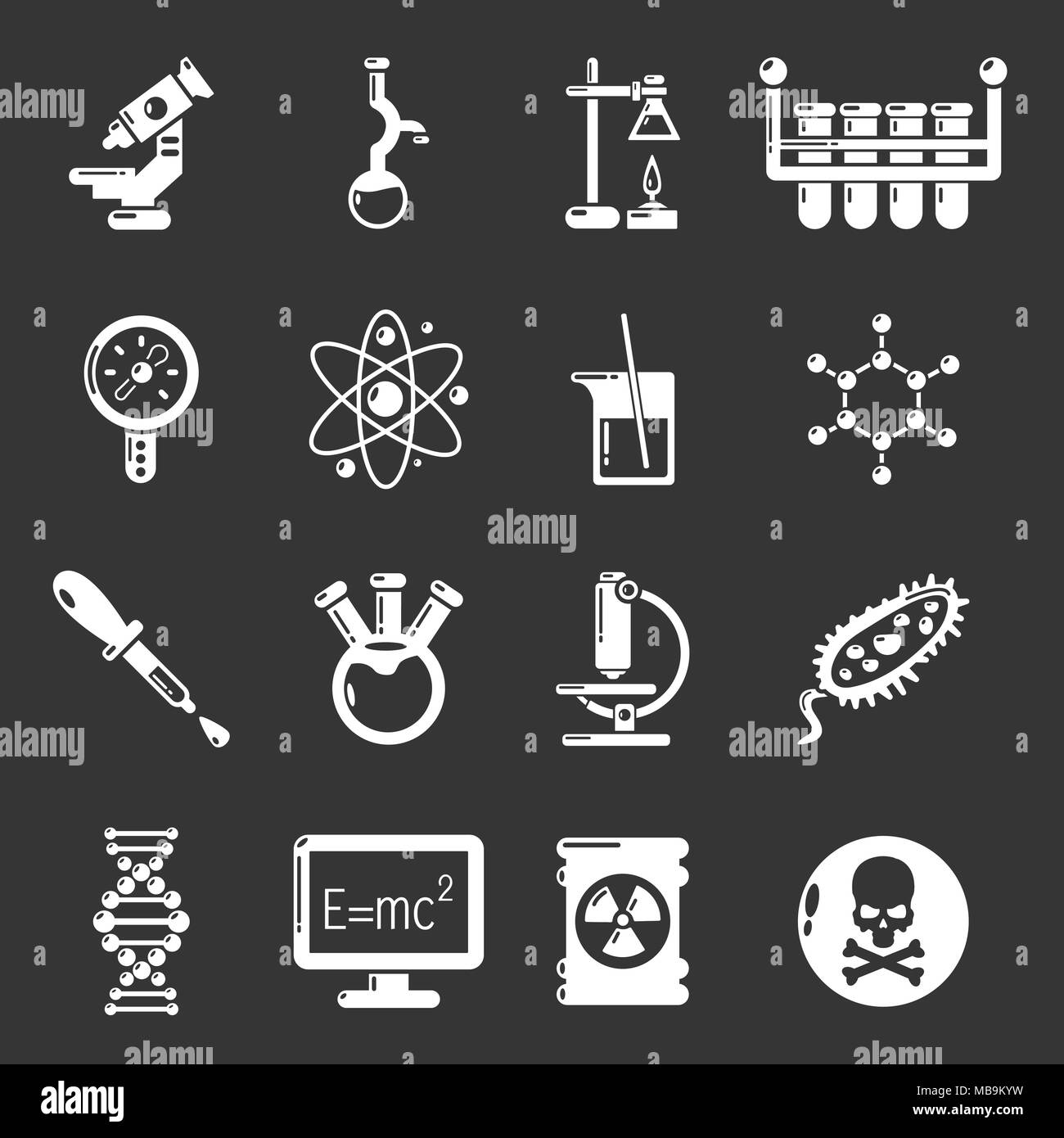 Laboratory Set Black and White Stock Photos & Images - Alamy