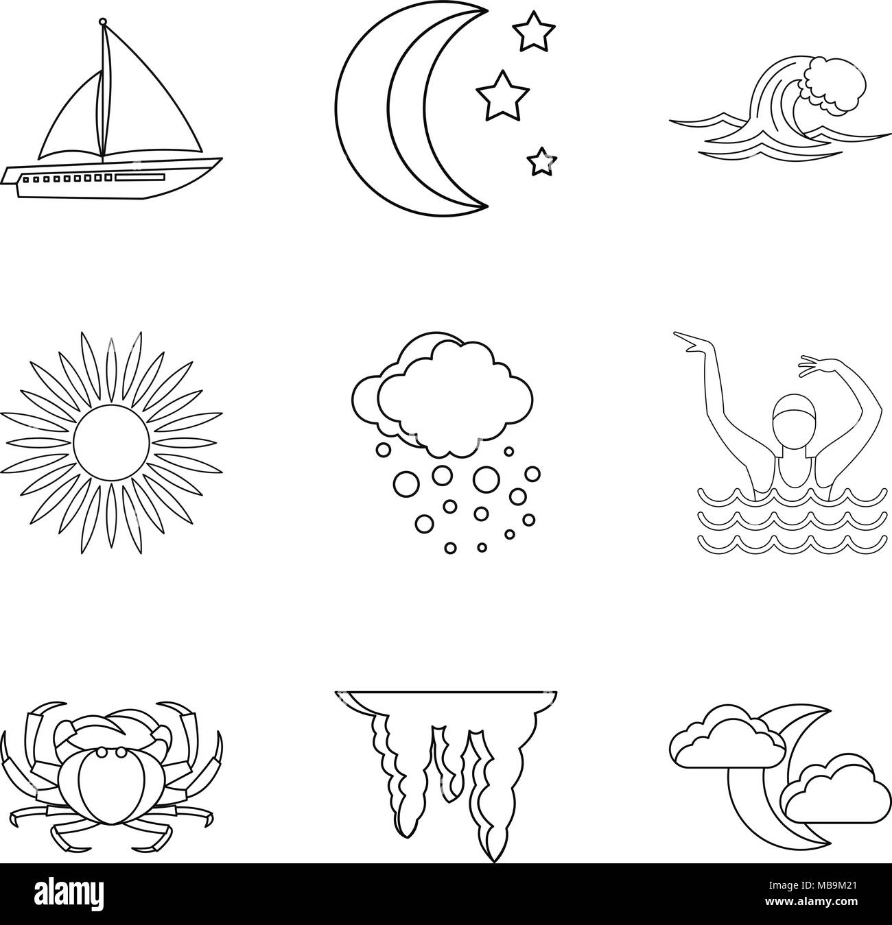 Catchment area Stock Vector Images - Alamy