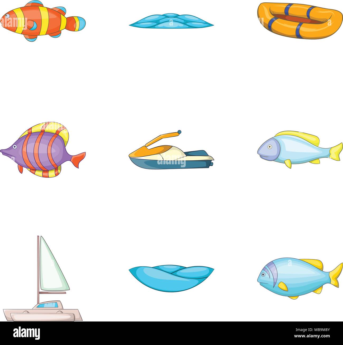 Smooth offshore wave Stock Vector Images - Alamy