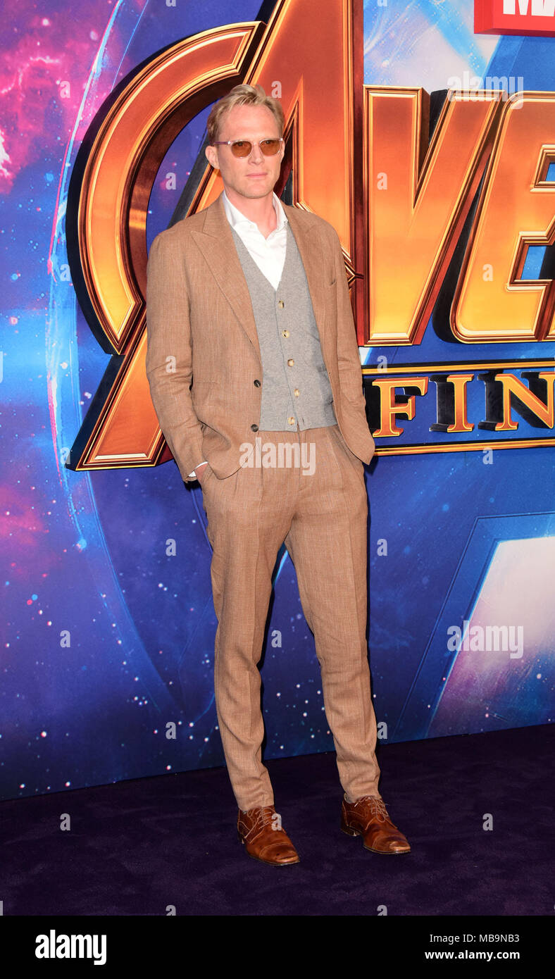 London, UK. 8th April, 2018. Paul Bettany attending The UK Fan Event ...