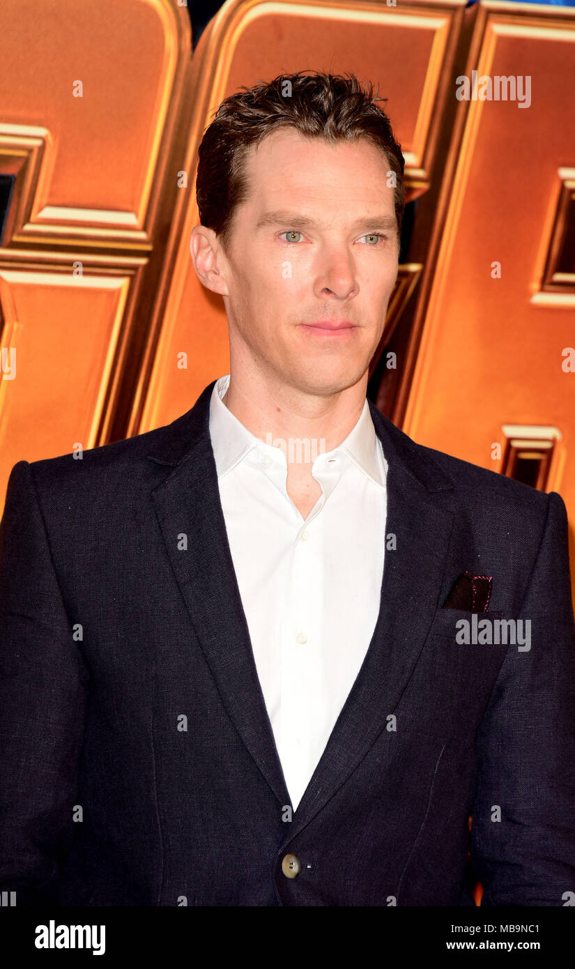 London, UK. 8th April, 2018. Benedict Cumberbatch attending The UK Fan Event AVENGERS Infinity ...