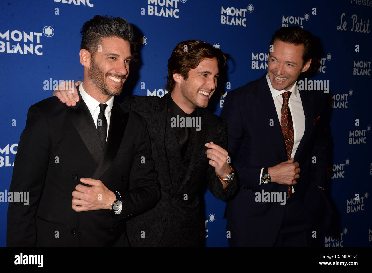 NEW YORK, NY - APRIL 04: Hugh Jackman attends Montblanc Celebrates 'Le ...