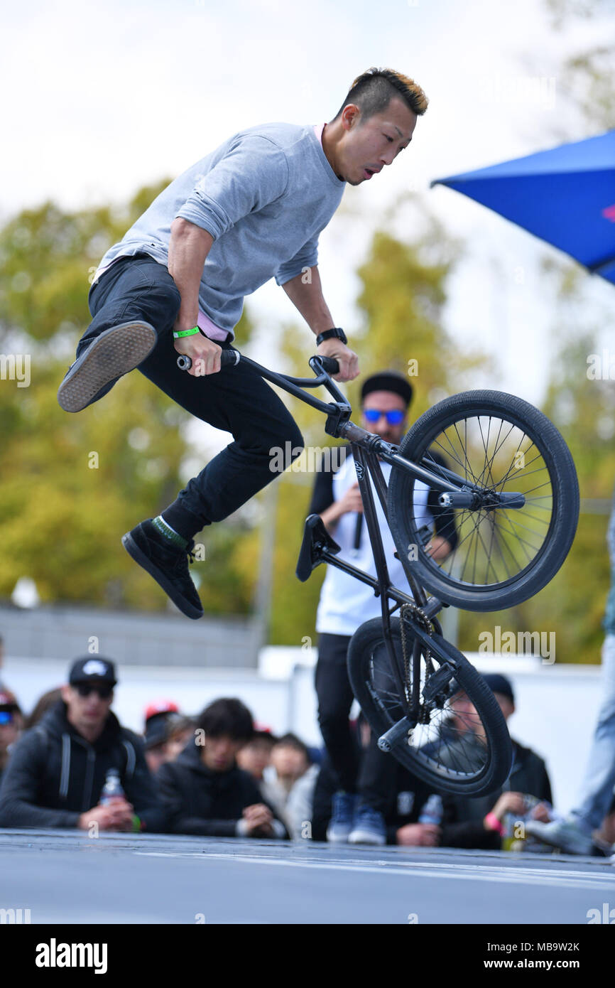 Hiroshima, Japan. Credit: MATSUO. 8th Apr, 2018. /Hiroya Morizaki (JPN ...