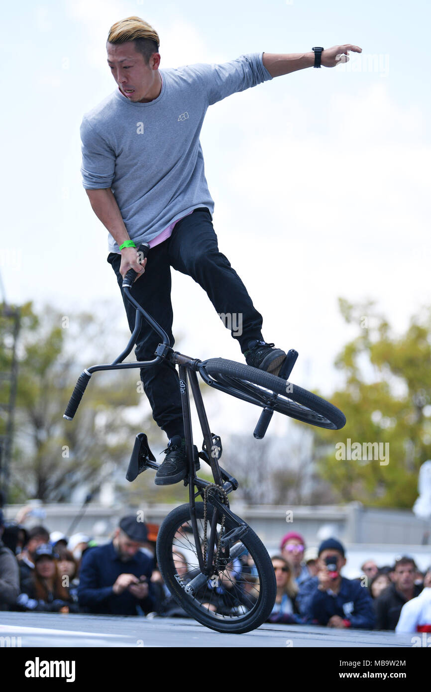 Hiroshima, Japan. Credit: MATSUO. 8th Apr, 2018. /Hiroya Morizaki (JPN ...