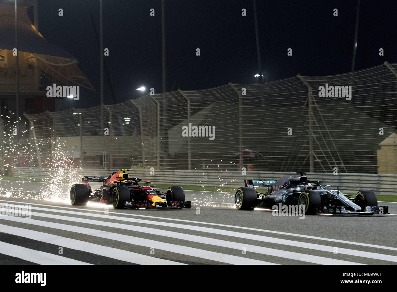 Sakhir, Bahrain. 08th Apr, 2018. Motorsports: FIA Formula One World ...