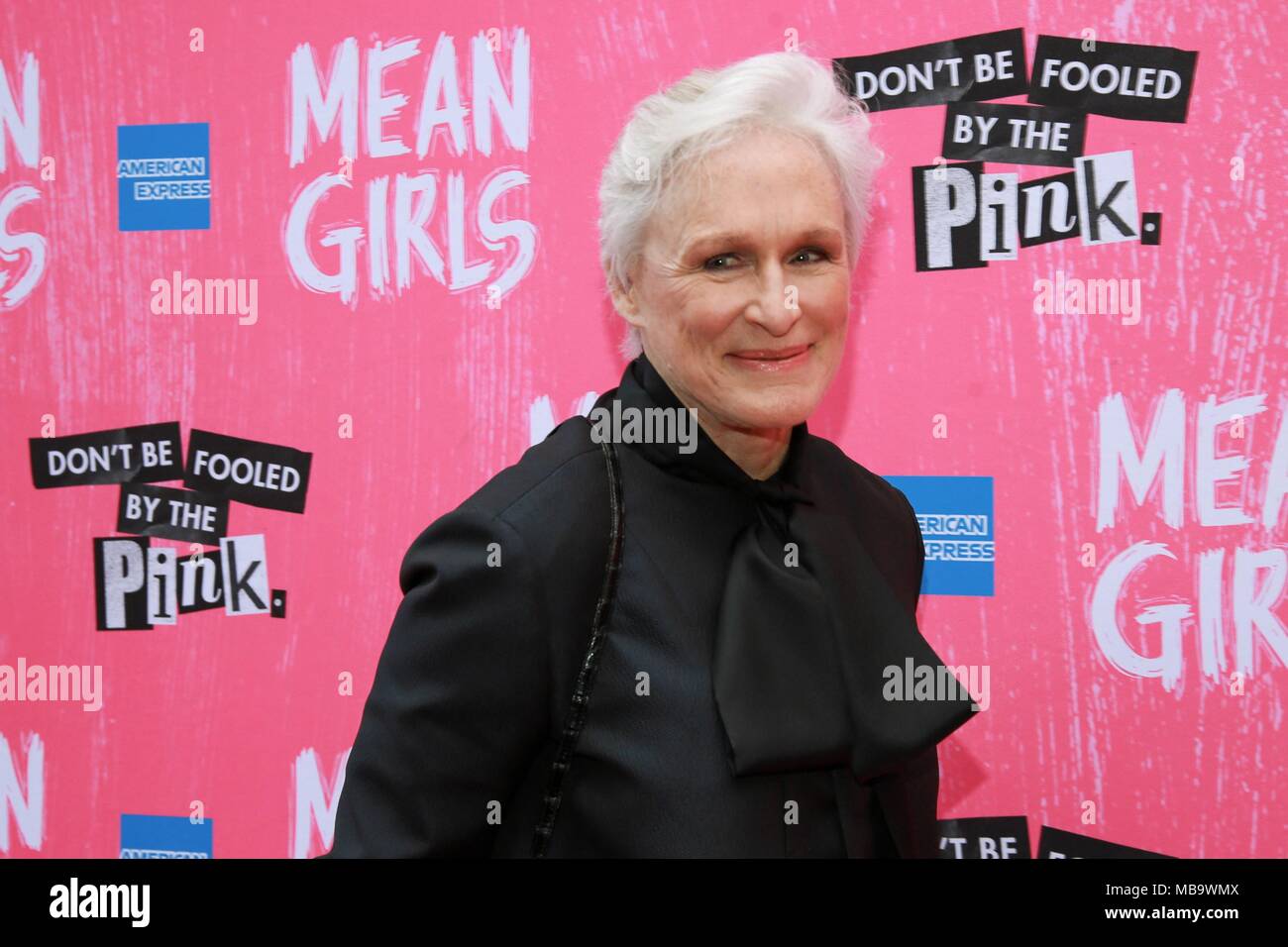 Glenn Close In Attendance For Mean Girls On Broadway Opening Night