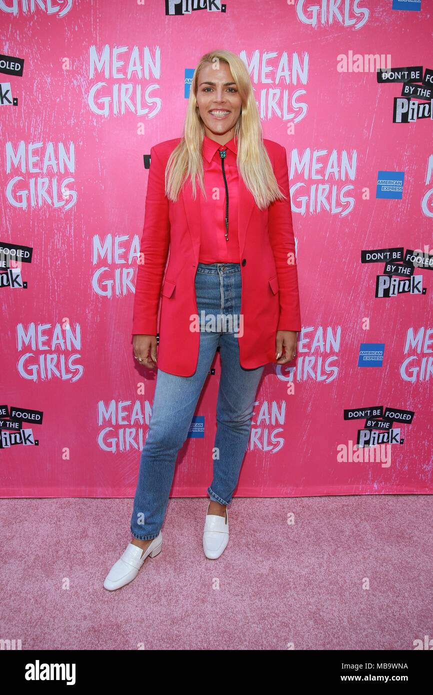 Busy Philipps in attendance for MEAN GIRLS on Broadway Opening Night ...