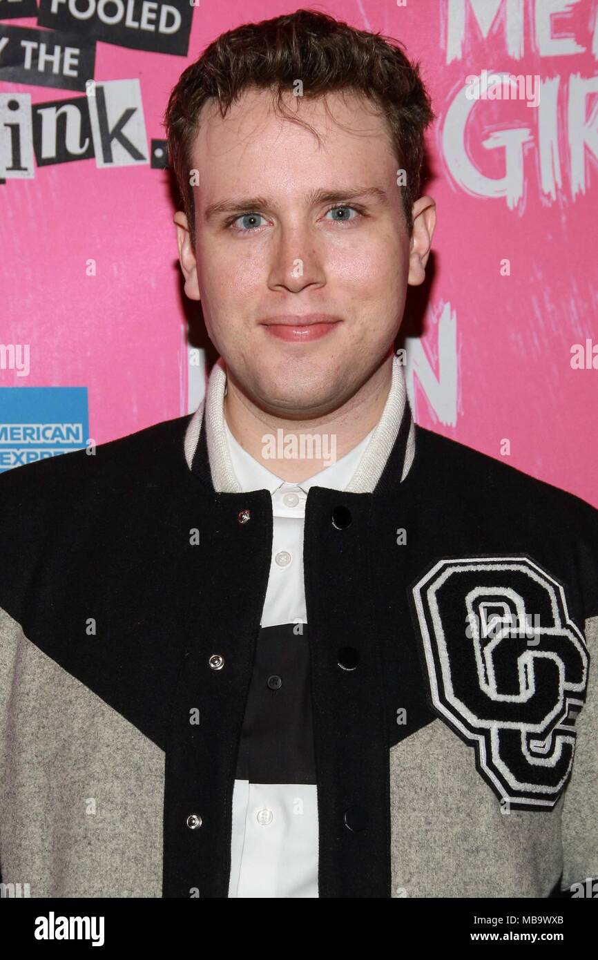 New York, NY, USA. 8th Apr, 2018. Grey Henson in attendance for MEAN ...